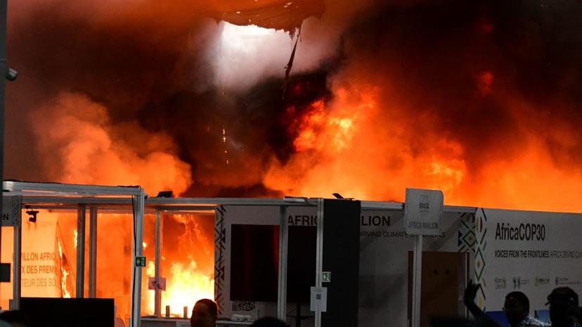 Verity - Fire Forces Evacuation at COP30 Climate Summit in Brazil