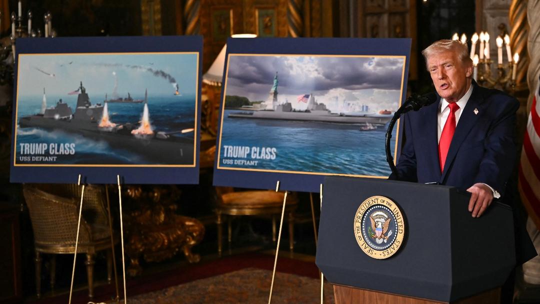 Verity - Trump Unveils New 'Trump Class' Fleet of Navy Battleships